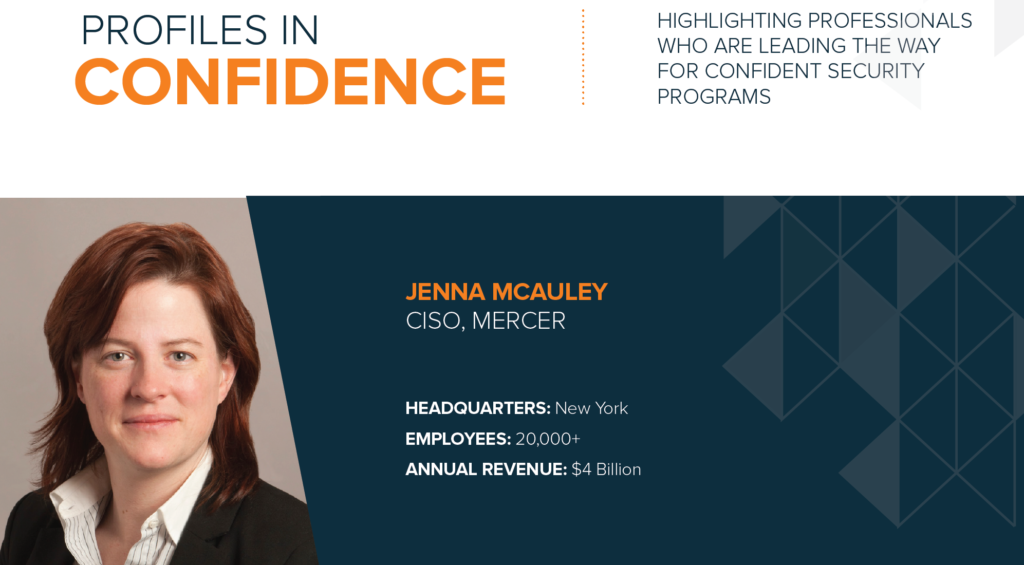 Profile: Jenna McAuley, CISO, Mercer