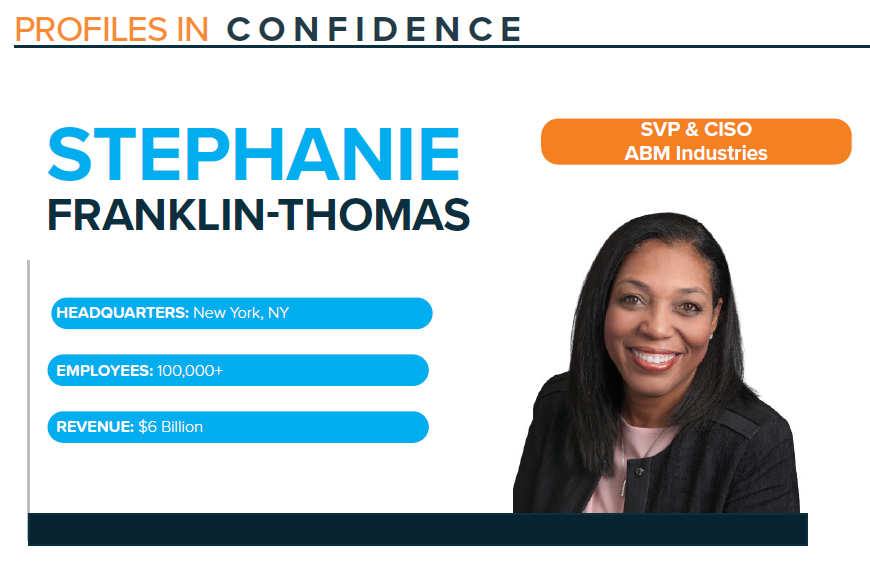 Profile: Stephanie Franklin-Thomas, SVP & CISO, ABM Industries
