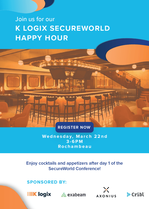 K logix SecureWorld Happy Hour