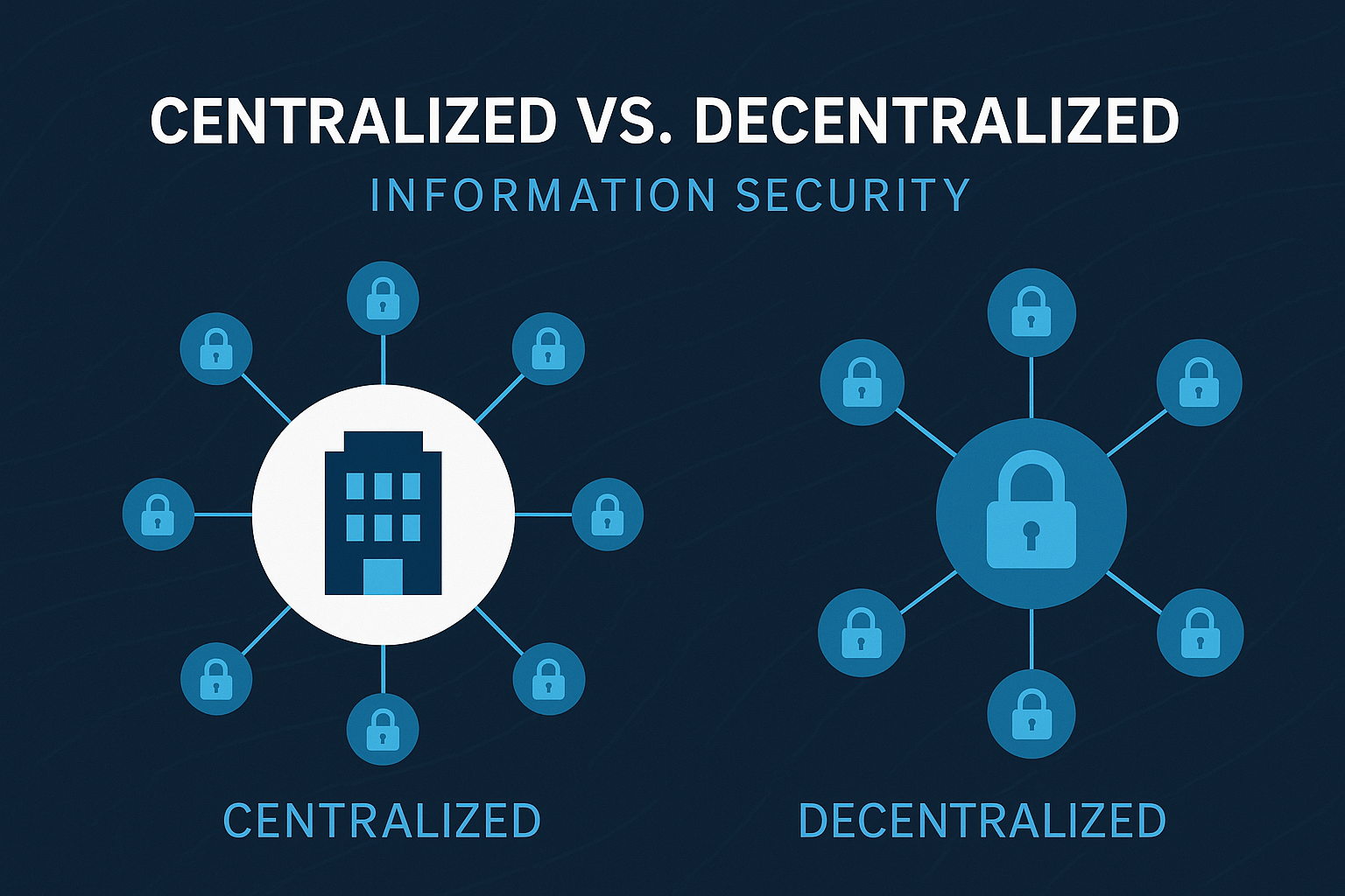 The Advantages and Disadvantages of Decentralized Information Security