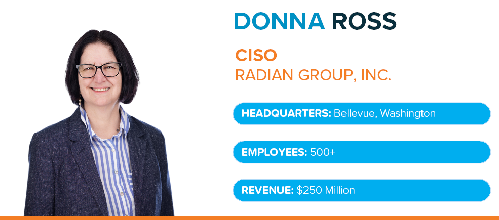 Profile: Donna Ross, CISO, Radian Group, Inc