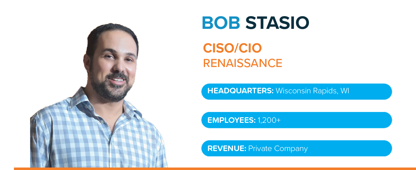 Profile: Bob Stasio, CISO/CIO, Renaissance