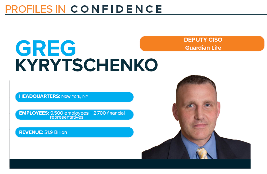 Profile: Greg Kyrytschenko, Deputy CISO, Guardian Life