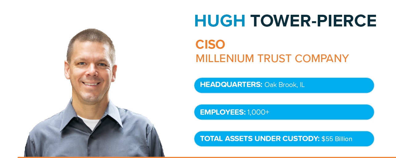 Profile: Hugh Tower-Pierce, CISO, Millennium Trust Company
